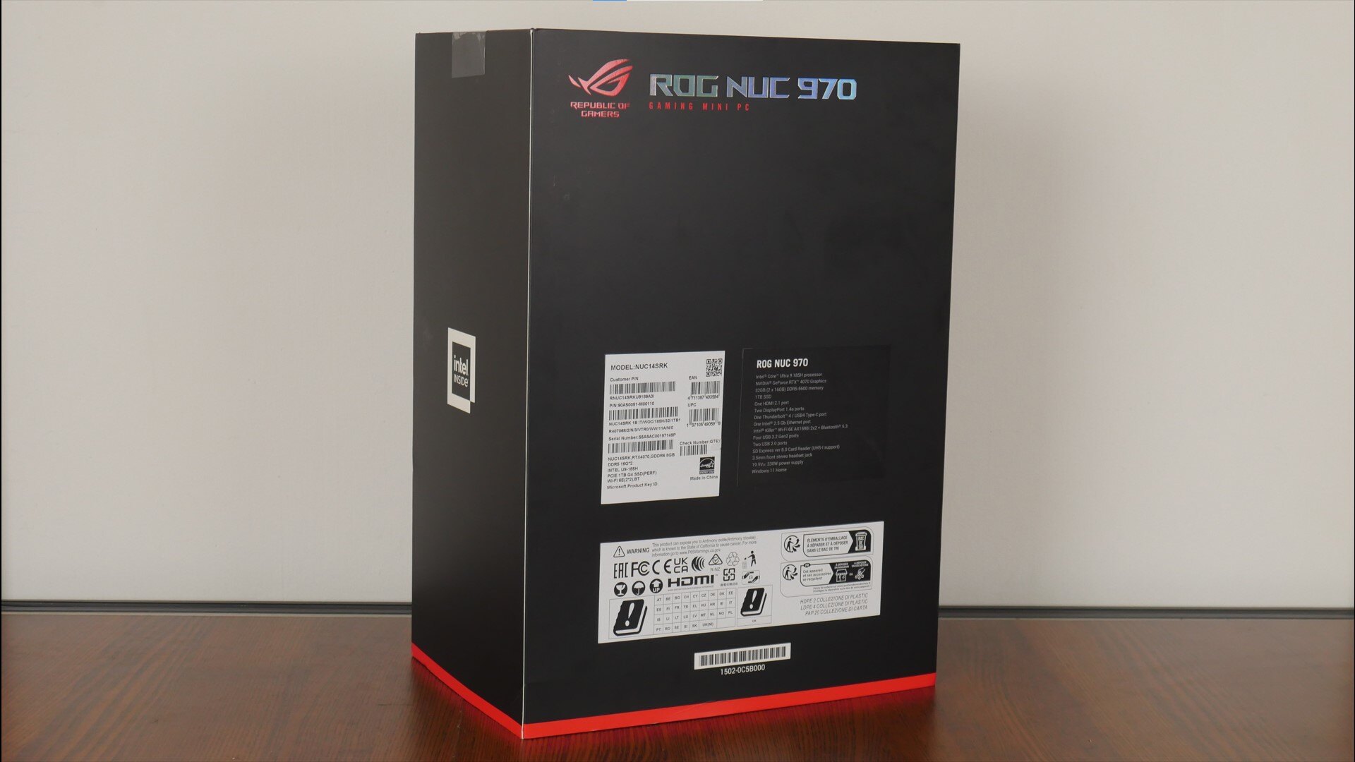 Review: ASUS ROG NUC 970 Mini Gaming PC